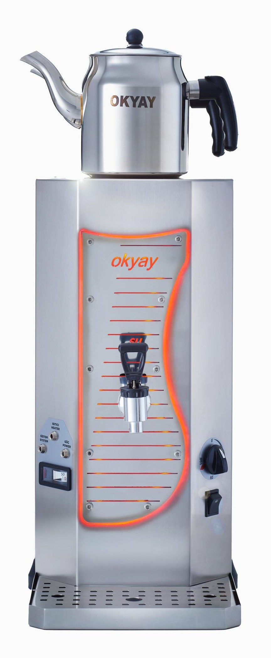 OKYAY16 İkonik Çay Makinesi | Çay Kazanı - Çay Ocağı | Okyay Çay ...