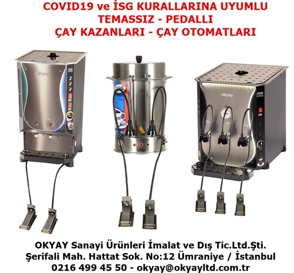 Okyay Çay Makinesi - Çay Otomatı - Çay Kazanı - Semaver - Çayomat - Çay ...